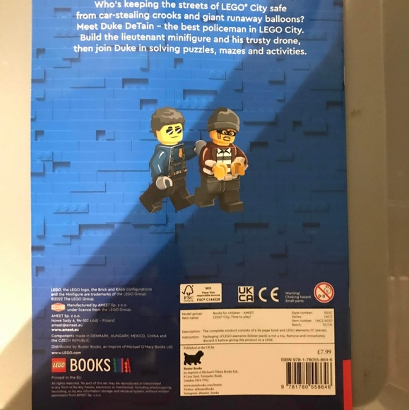 Lego | Toys | Lego Dc Superman Time To Play Activity Book Lex Luthor ...